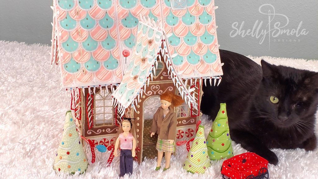 Candy Lane Cottage - Shelly Smola Designs - Machine Embroidery Design ...