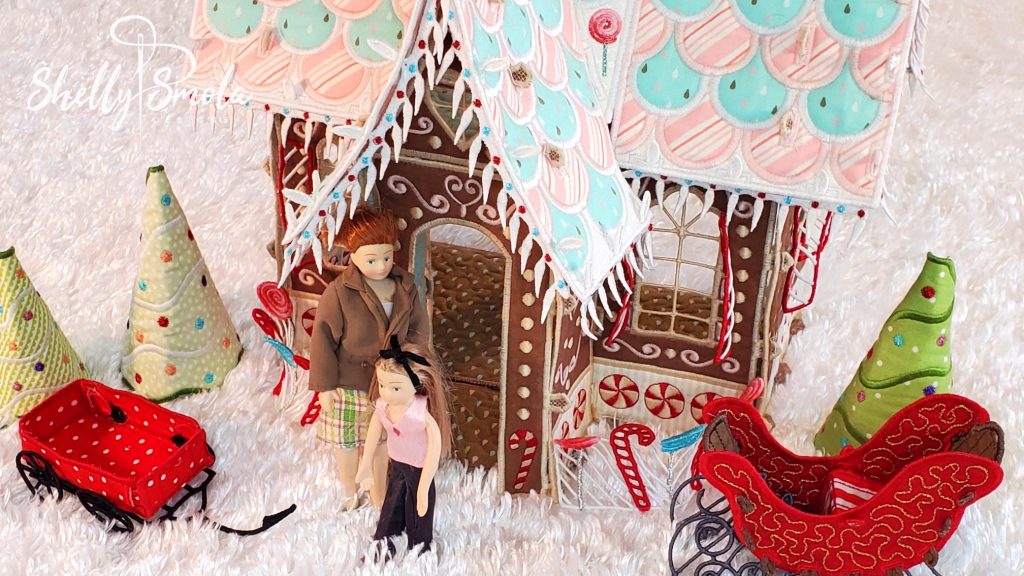 Candy Lane Cottage - Shelly Smola Designs - Machine Embroidery Design ...