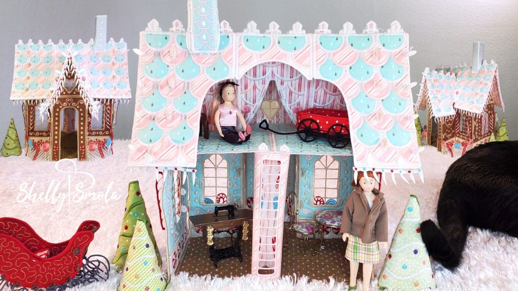 Candy Lane Cottage - Shelly Smola Designs - Machine Embroidery Design ...