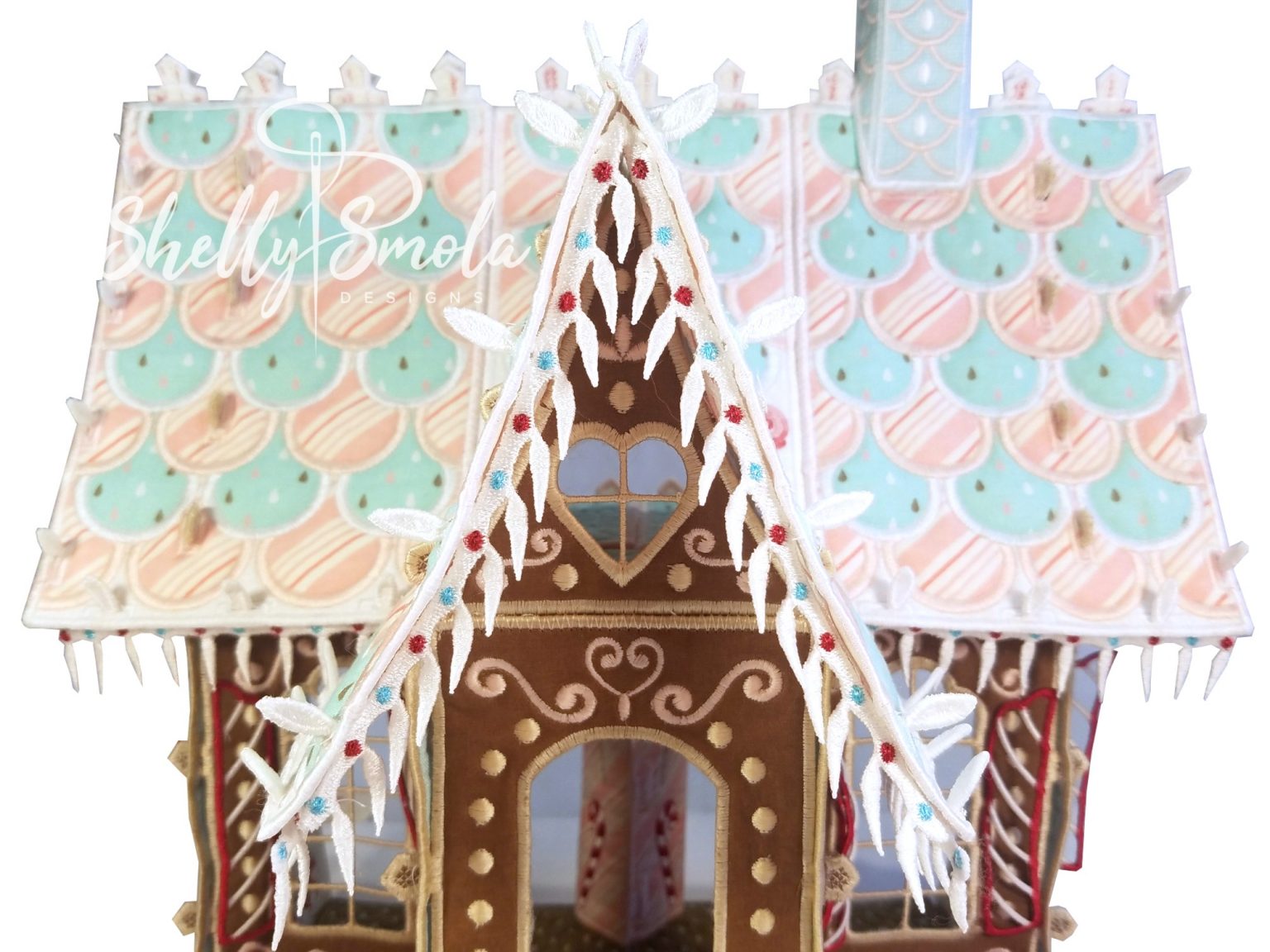 Candy Lane Cottage - Shelly Smola Designs - Machine Embroidery Design ...