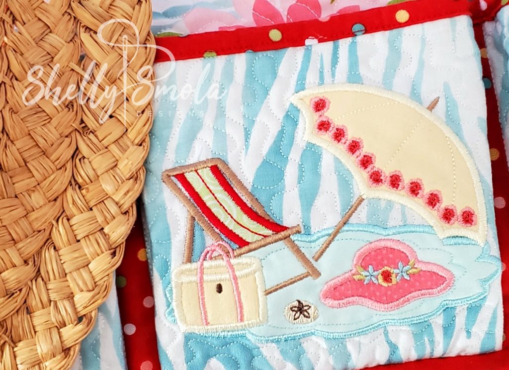 Beach Applique - Shelly Smola Designs - Machine Embroidery Designs ...
