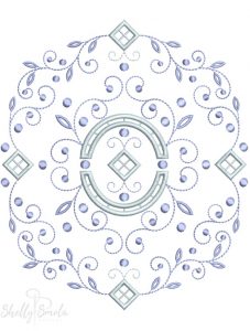 Rose Lace Bonnet - Shelly Smola Designs - Shelly Smola Designs