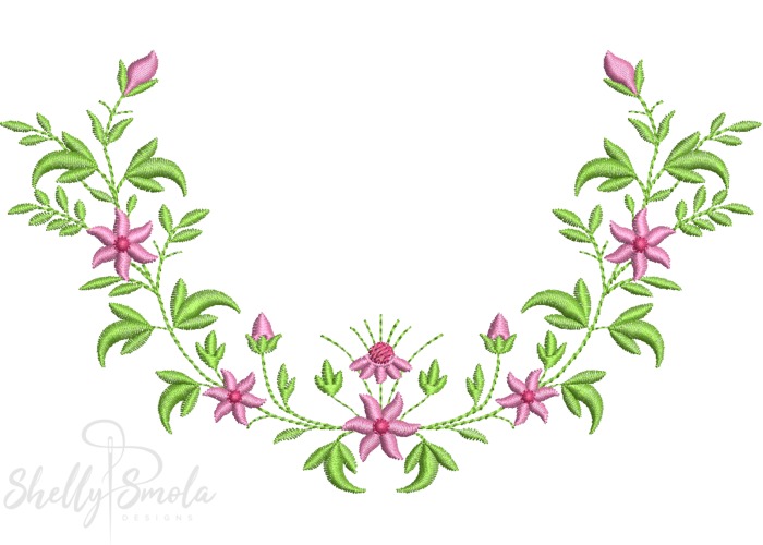 Monogram Vines - Shelly Smola Designs - Shelly Smola Designs