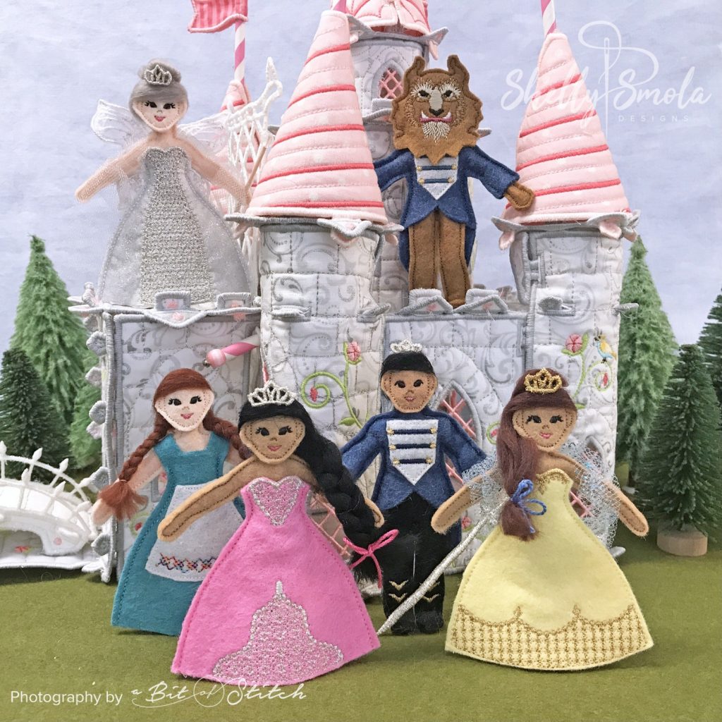 Once Upon a Time Castle - Shelly Smola Designs - Machine Embroidery ...