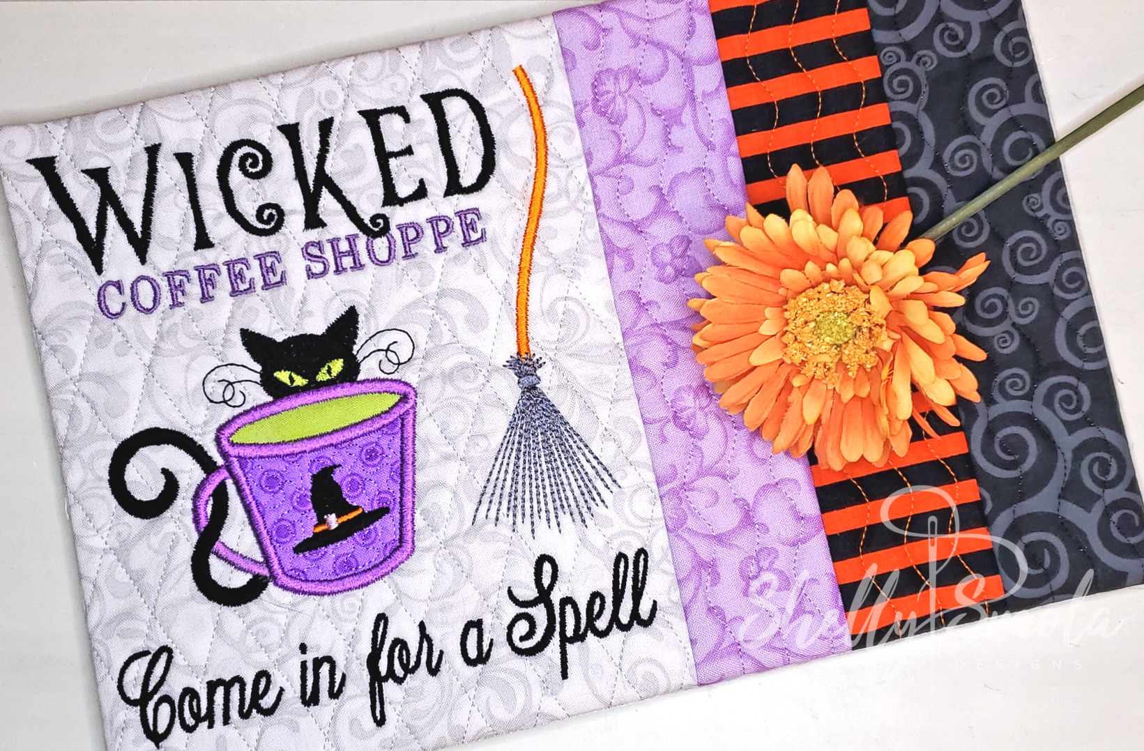 Wicked Coffee Shoppe - Shelly Smola Designs - Embroidery - Shelly Smola ...