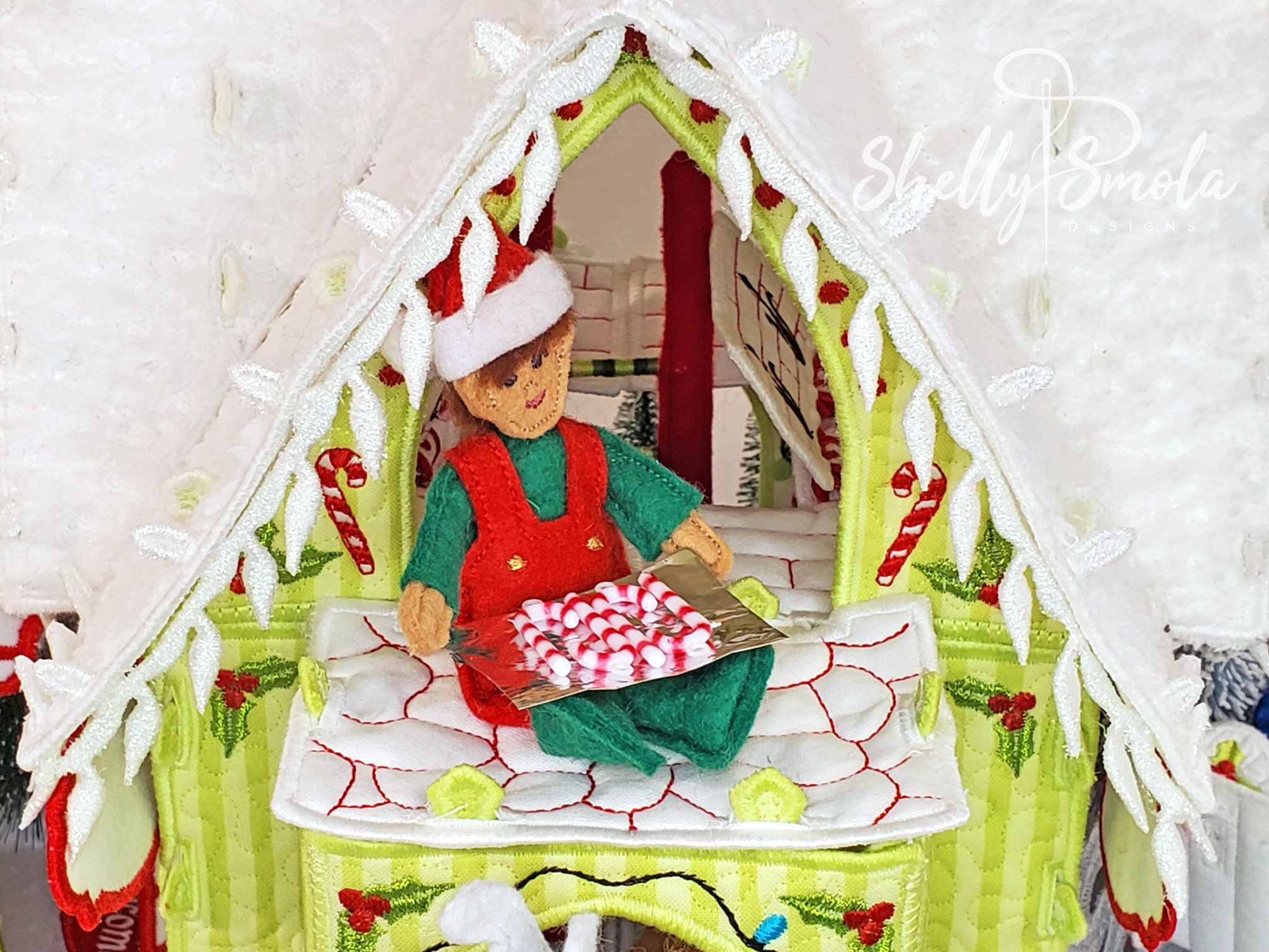 Santa's Workshop - Shelly Smola Designs - Machine Embroidery - Shelly ...