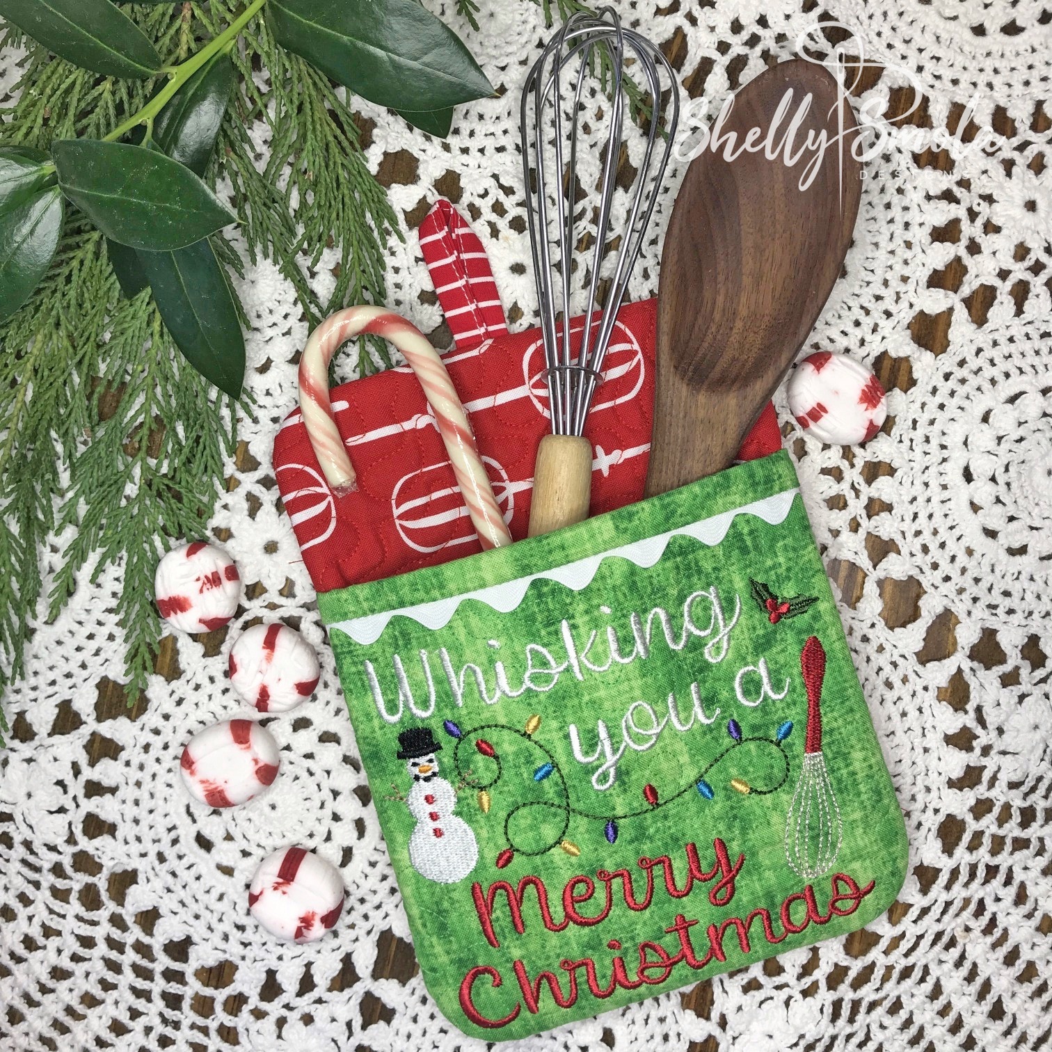 Whisking You a Merry Christmas - Shelly Smola Designs - Machine ...