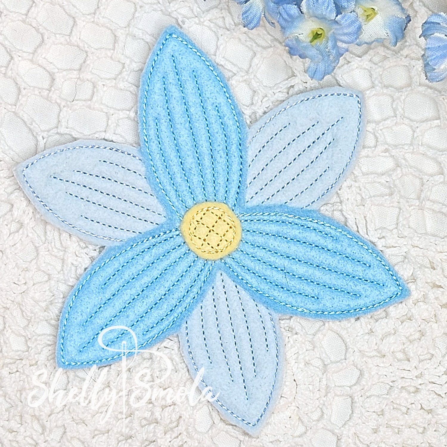 May Flower Trivets - Shelly Smola Designs - Machine Embroidery Designs ...