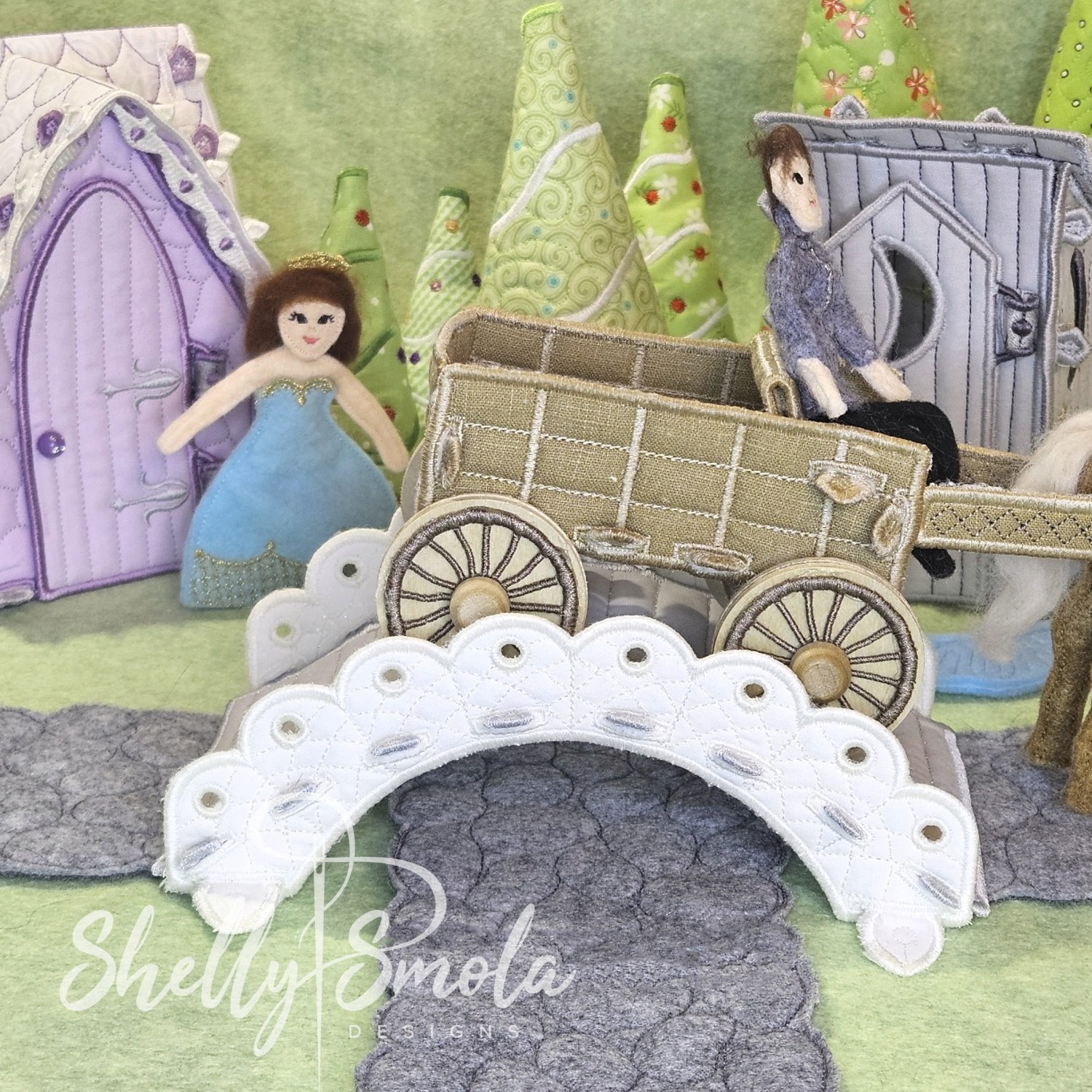 Enchanted Bridges - Shelly Smola Designs - Machine Embroidery Designs ...