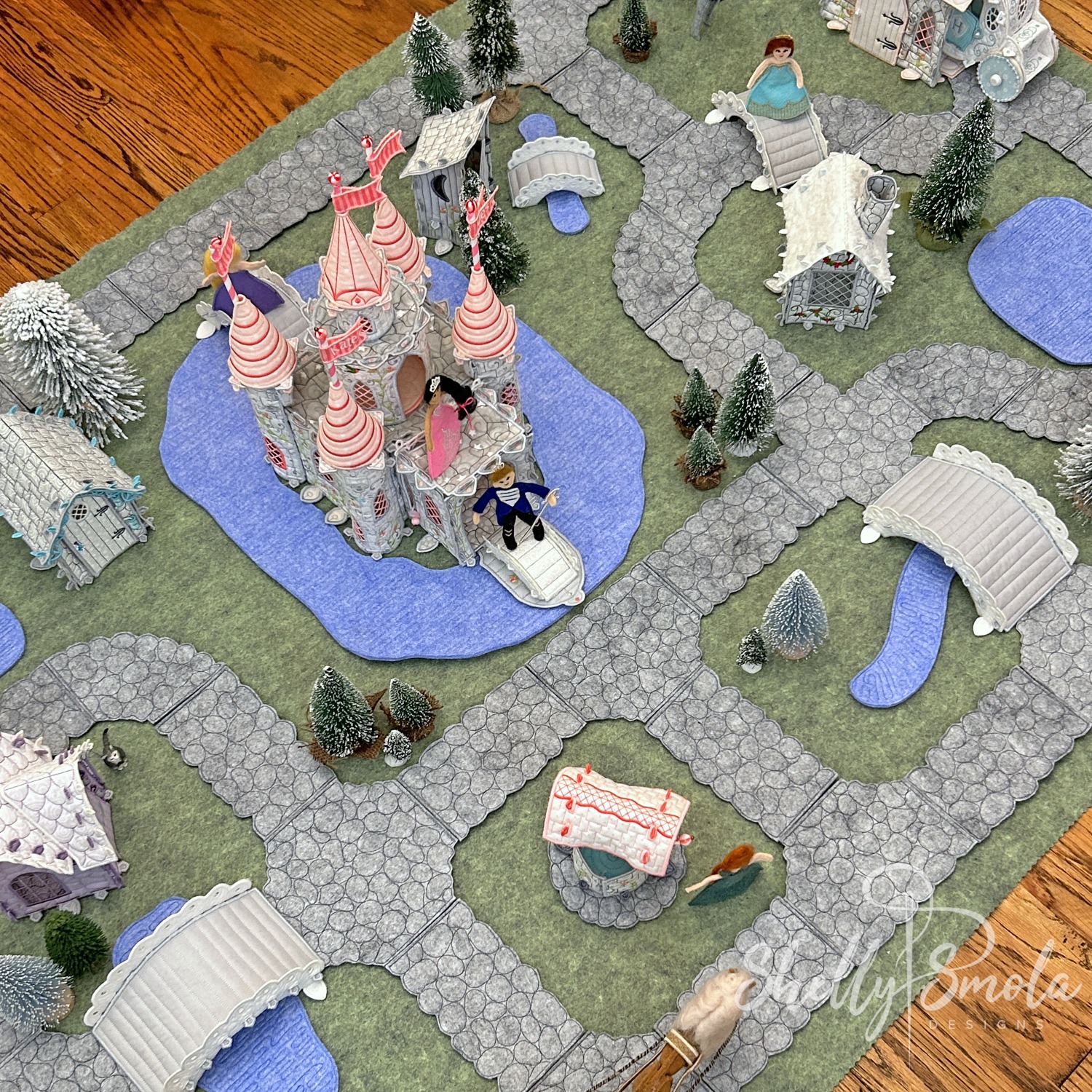 Cobblestone Court - Shelly Smola Designs - Machine Embroidery Designs ...