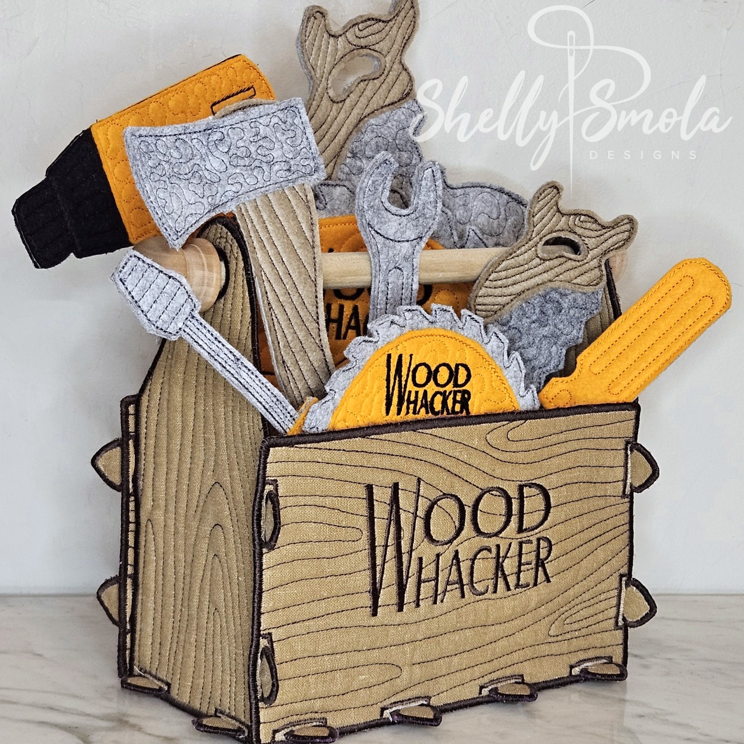 Tool Time Tool Box - Shelly Smola Designs - Machine Embroidery Designs ...