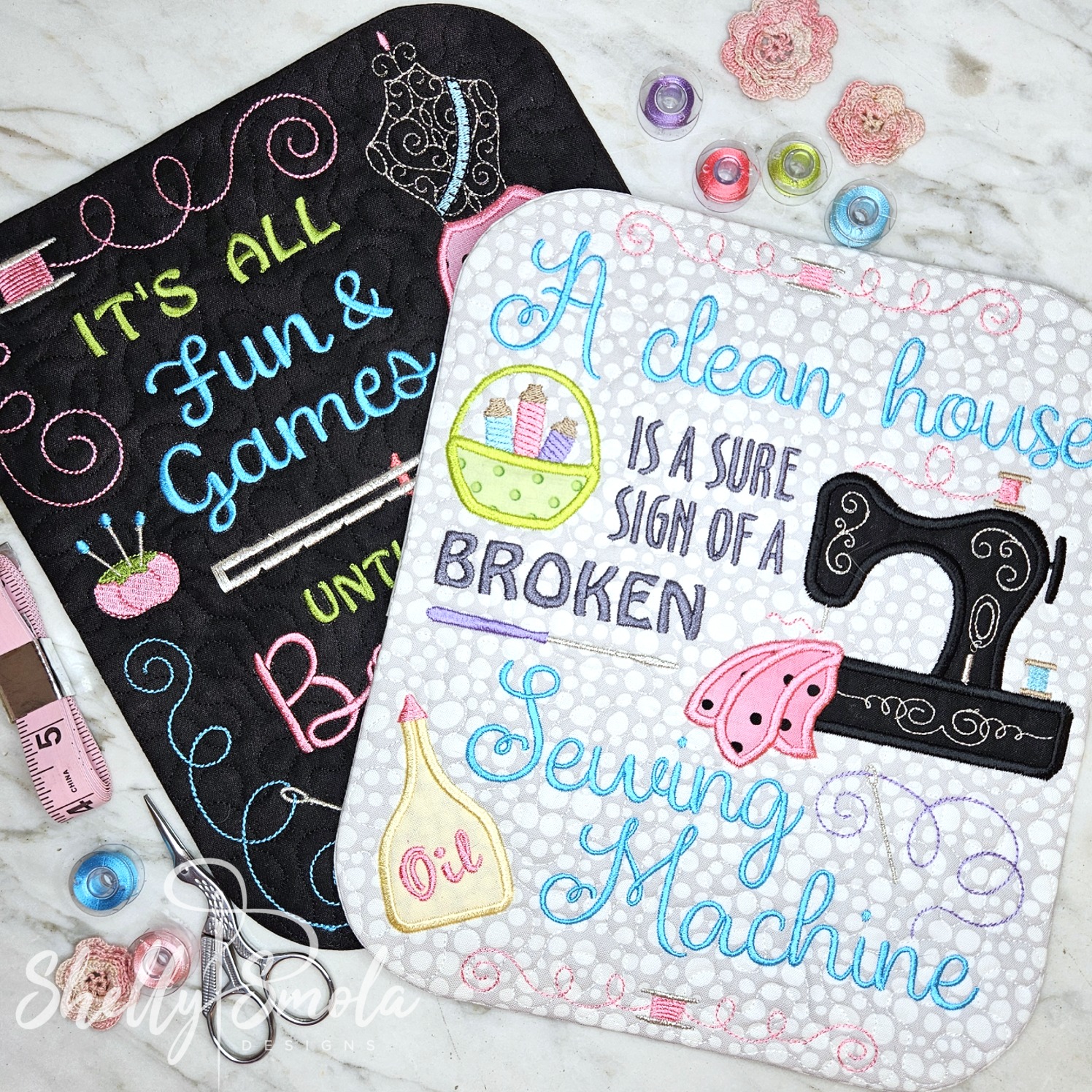 Broken Sewing Machine - Shelly Smola Designs - Embroidery - Shelly ...