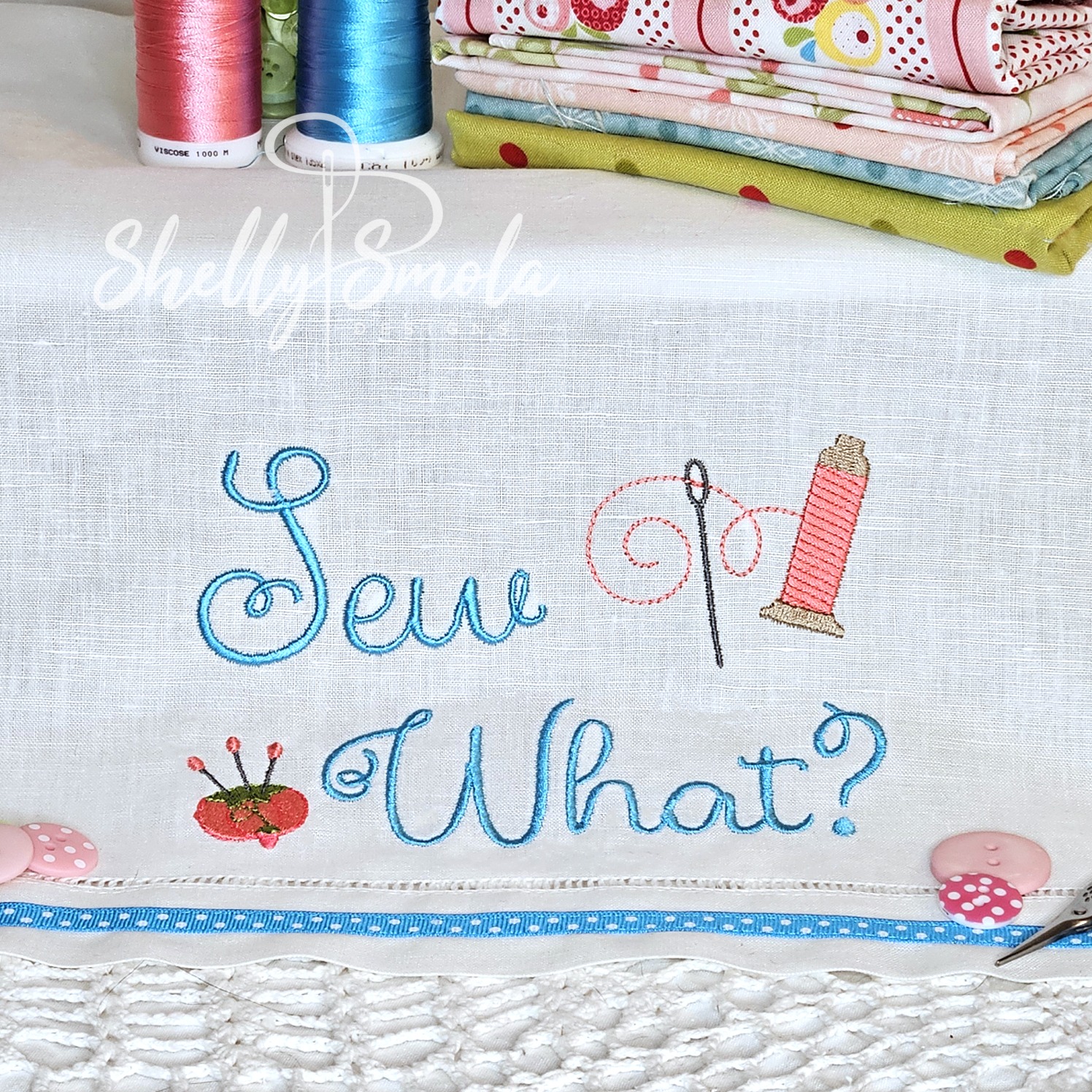 Sew What - Shelly Smola Designs - Machine Embroidery Designs - Shelly ...