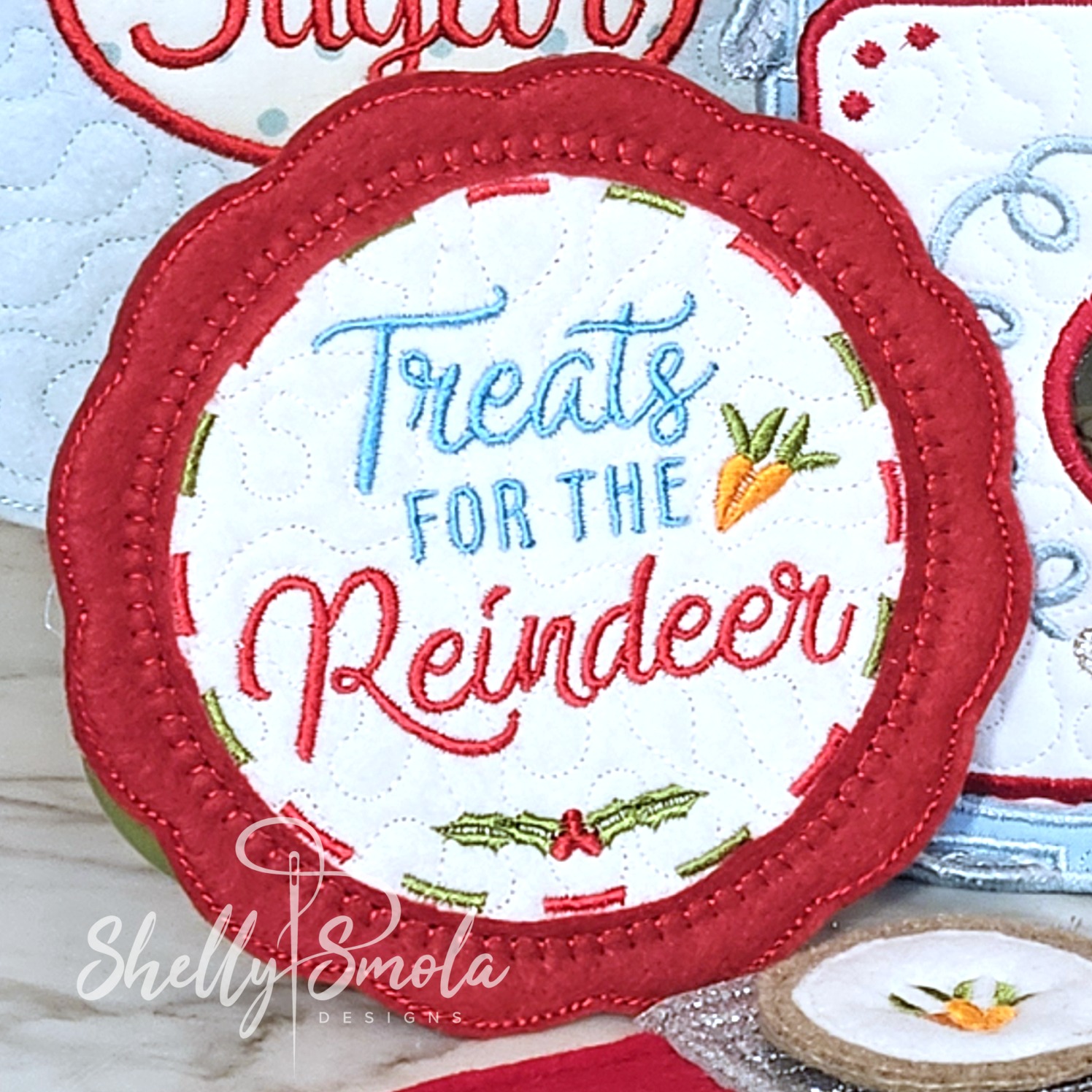 Snacks for Santa - Shelly Smola Designs - Machine Embroidery Designs ...
