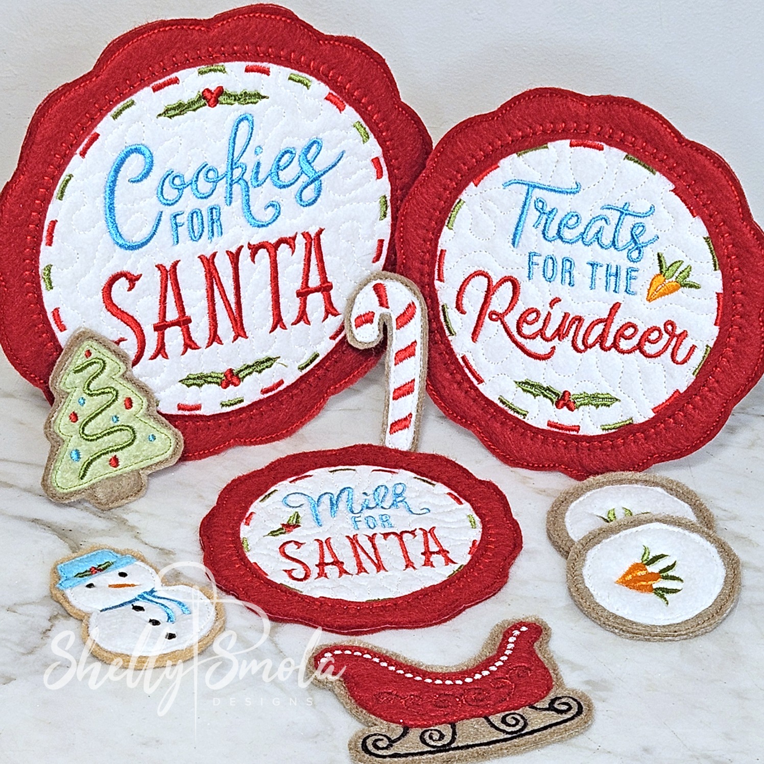 Snacks for Santa - Shelly Smola Designs - Machine Embroidery Designs ...