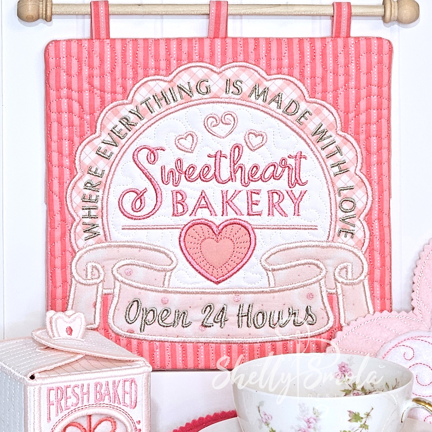 Sweetheart Bakery - Shelly Smola Designs - Embroidery - Shelly Smola ...