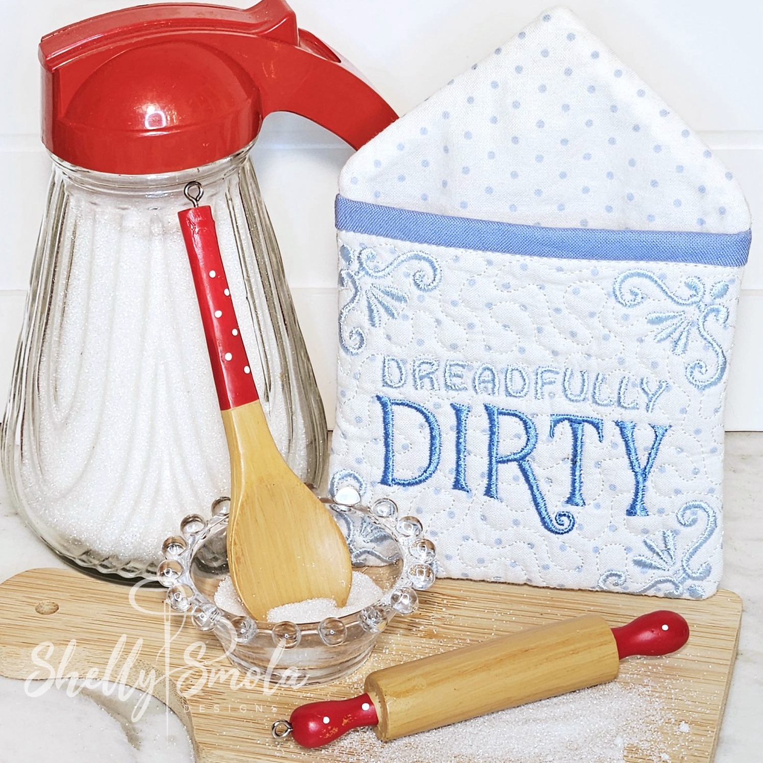 Dishwasher Sign - Shelly Smola Designs - Embroidery - Shelly Smola Designs